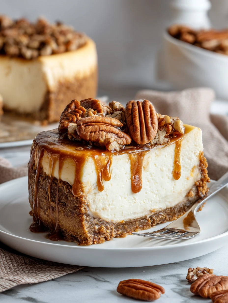 Decadent Pecan Pie Cheesecake
